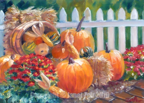 Fall Harvest Paintings
