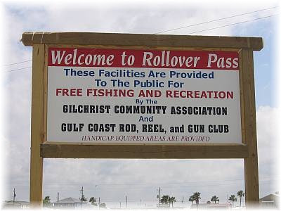 The Stoned Crab: Rollover Pass, Texas After Ike