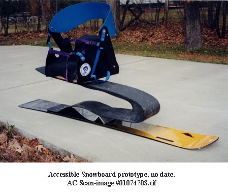 wackyboards: Adaptive Snowboard