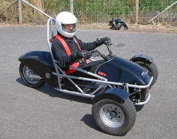 Tilting Vehicles Blog: Non Tilting Reverse Trike