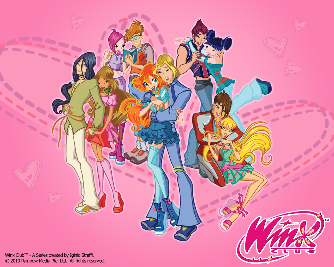 WinxClub4Ever | News™: Winx Club Group Love Wallpaper