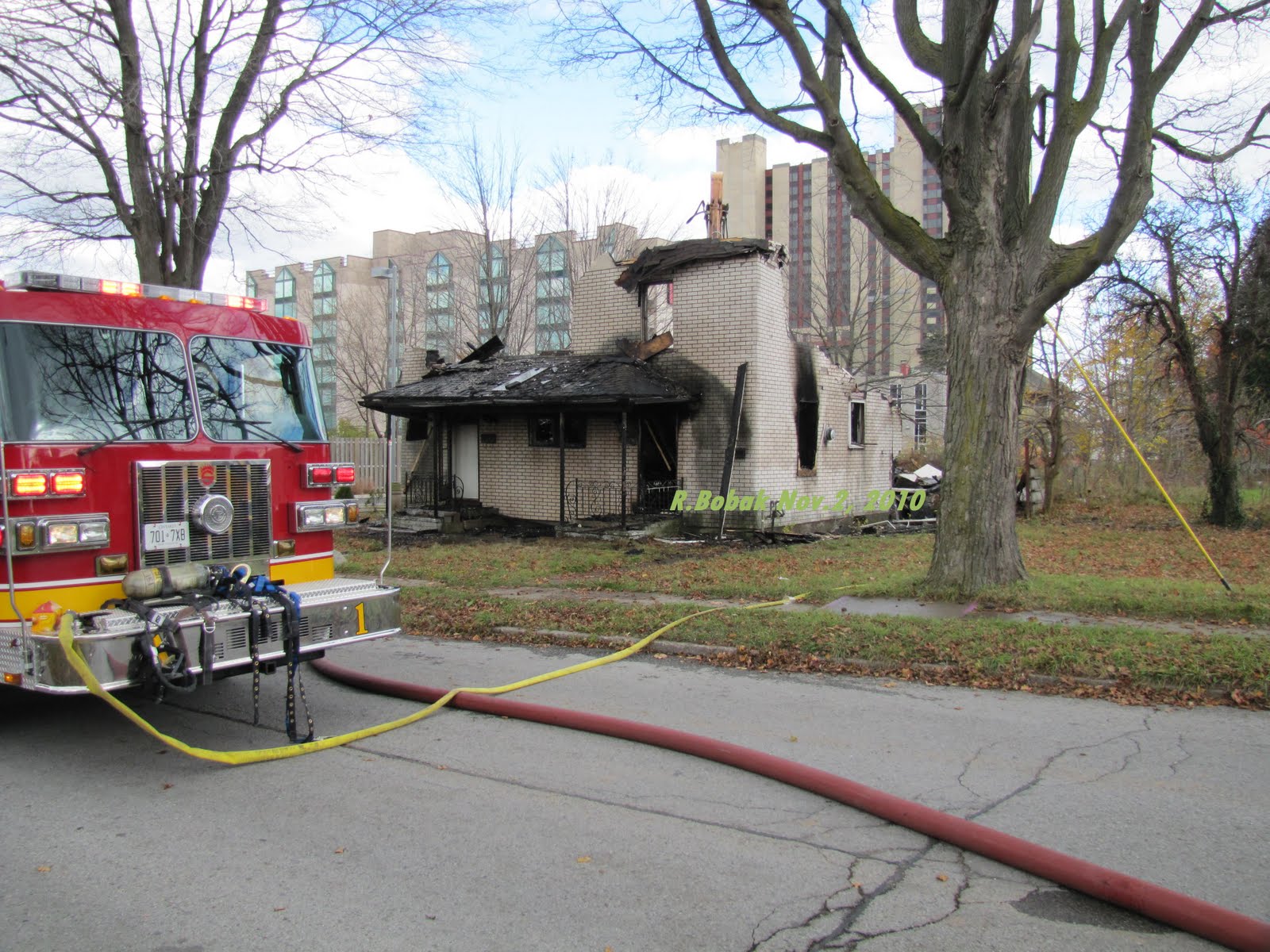 Right In Niagara: Fire in Niagara Falls