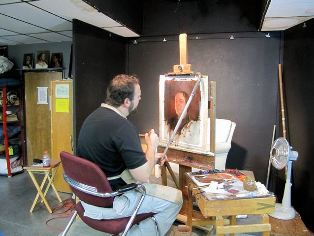 Jose's Art Journal: Tony Pro's workshop Part 1. Set up.