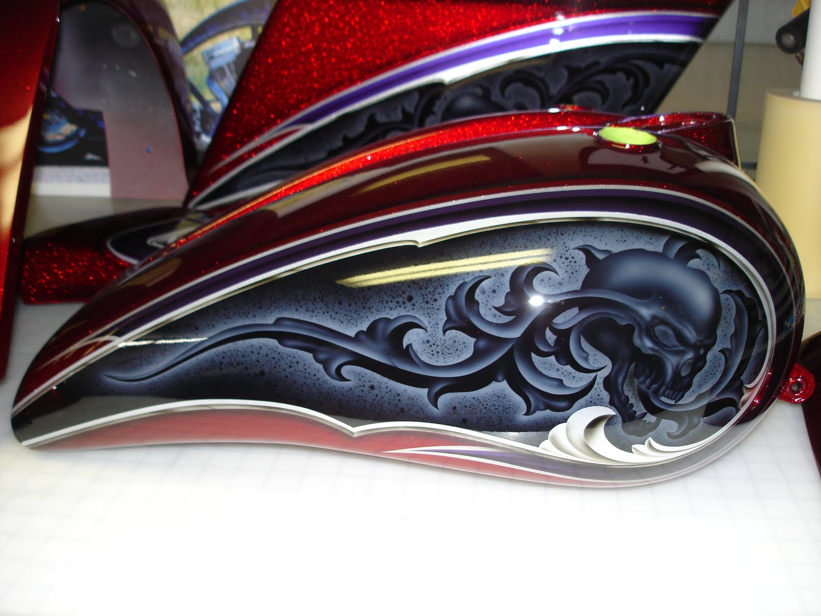 Brian Loker's Design Craft Custom Bikes & Paint: Covington brandy bagger