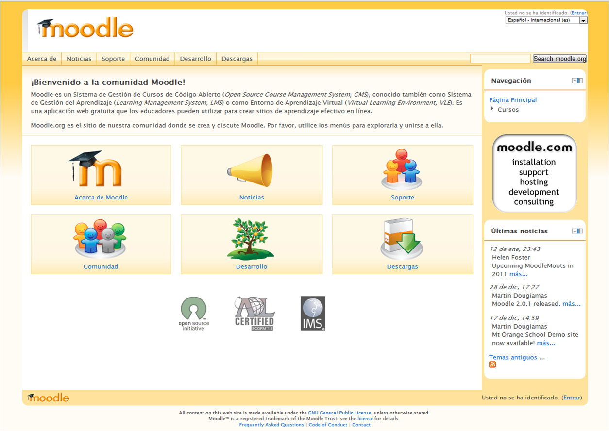 TIZA VIRTUAL (El Blog de Rafa): Potencialidades de LMS Moodle