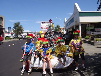 Roller Girl: Nicole Begg: Timaru Christmas Parade
