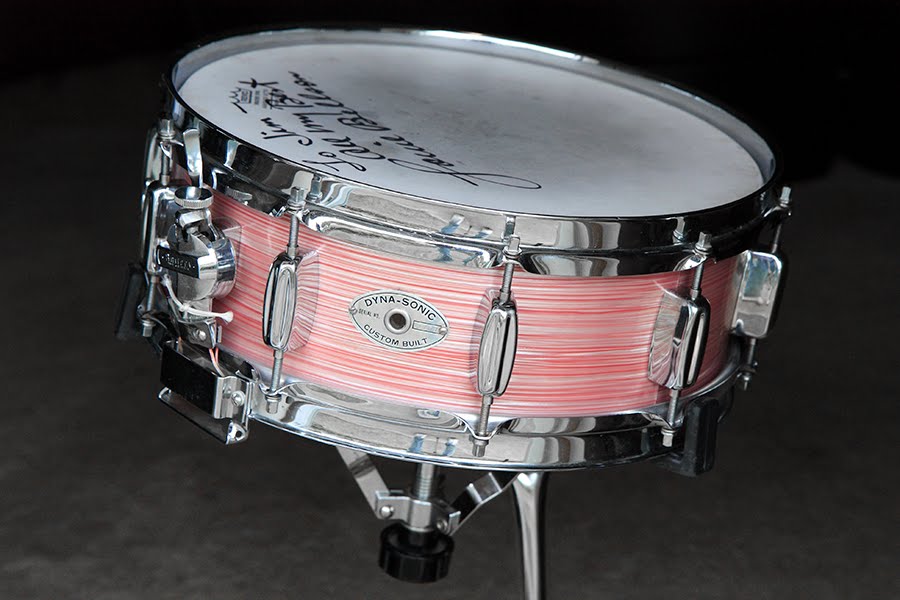 Crash Boom Bam: Rogers Wood Dynasonic Snare Drum-B and B lug