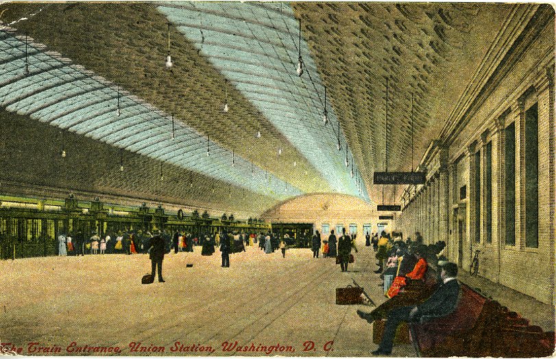 The National Railroad Postcard Museum: Washington, D.C. Union Station