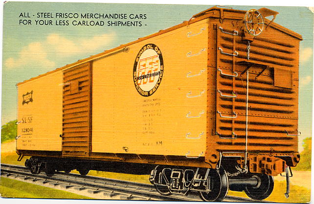 The National Railroad Postcard Museum: On the Frisco