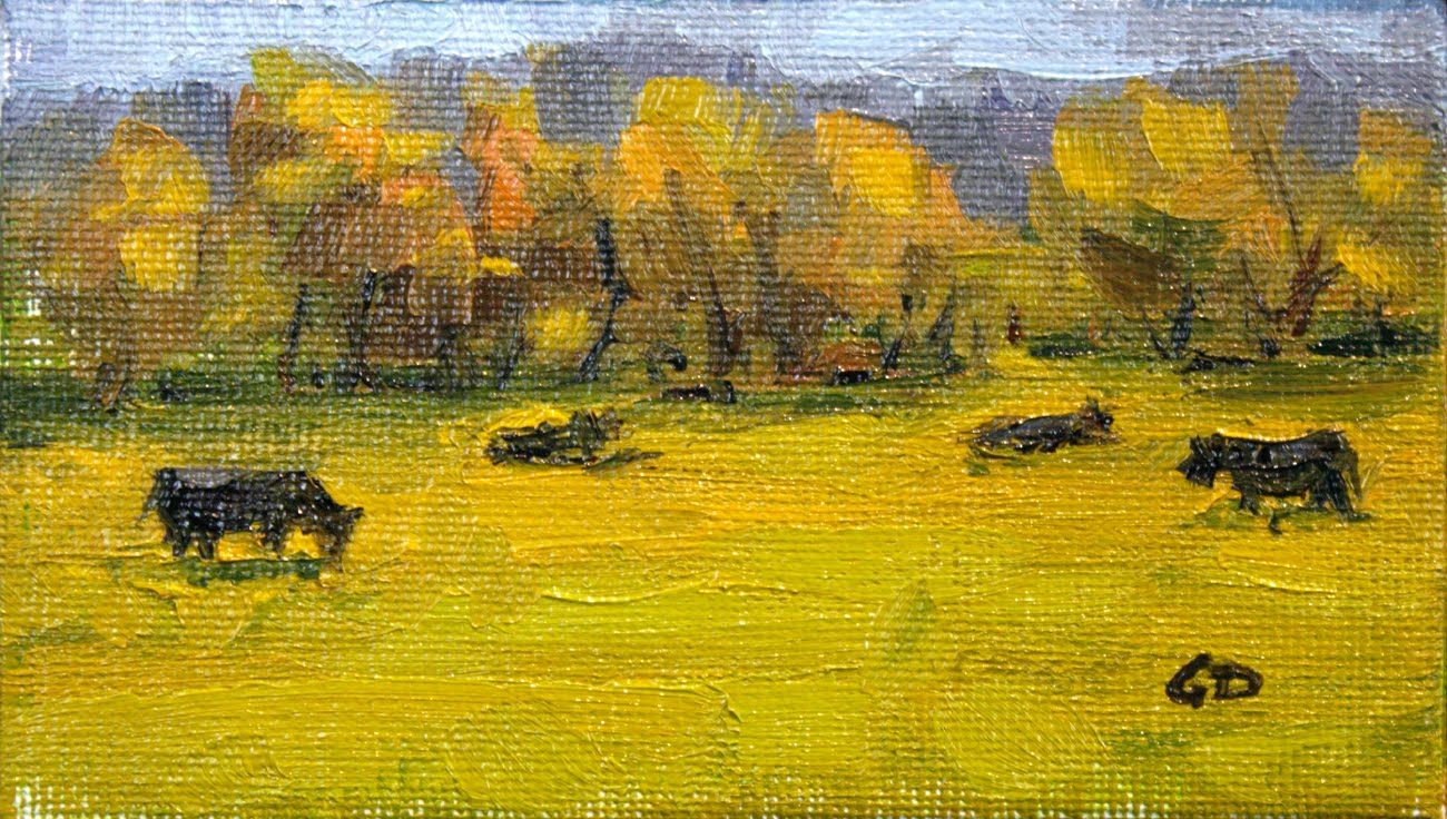 George De Chiara Daily Paintings: Second Breakfast - Original Oil ...