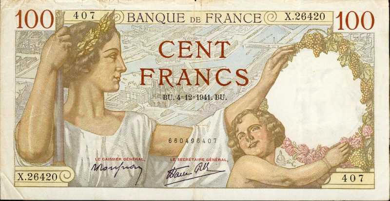 PARDI SRI CONK: Currency history - history of French franc