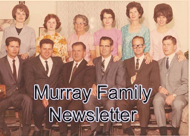 Murray Family Newsletter Blog