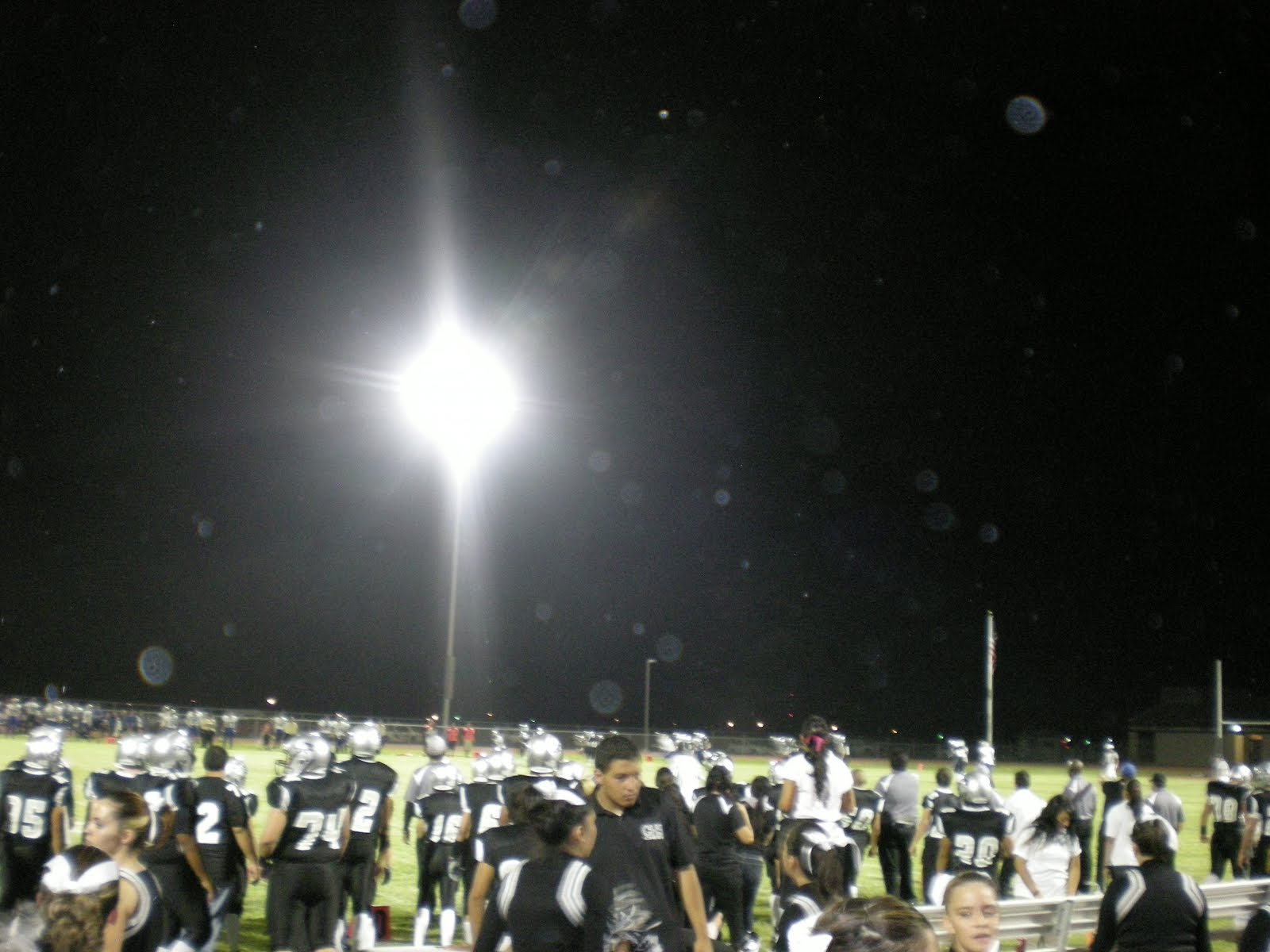 Chaparral Cheerleading: LOBOS Victorious at First Home Game!