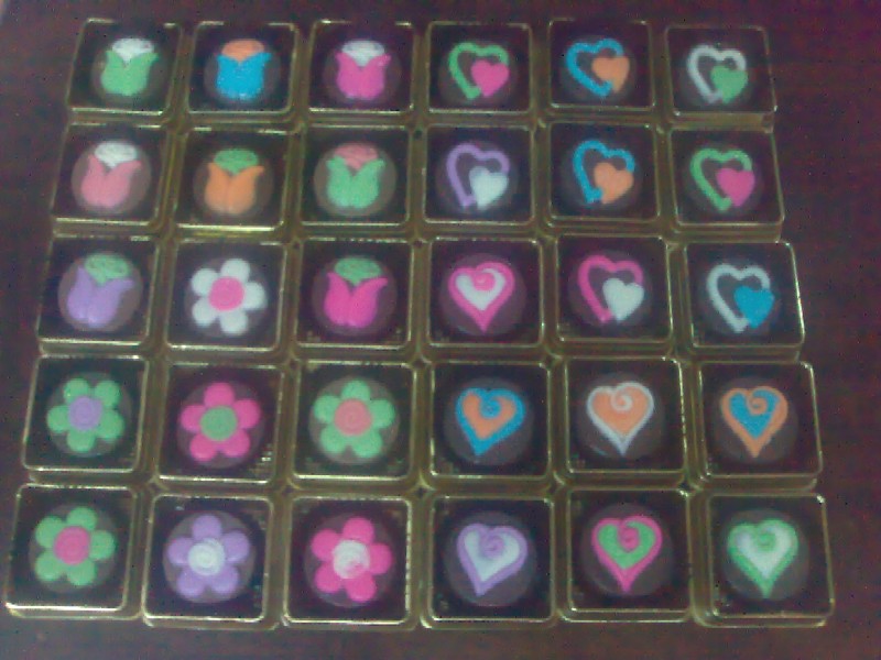 Am@r ChoCoLatioS Homemade Chocolate: Tempahan Coklat Oreo Design