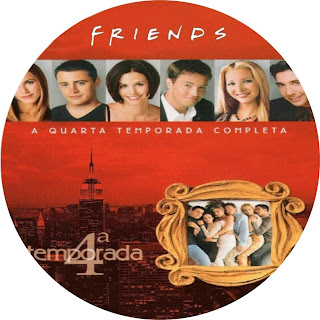 Minhas Capas: Capa DVD - Friends 4ª Temporada