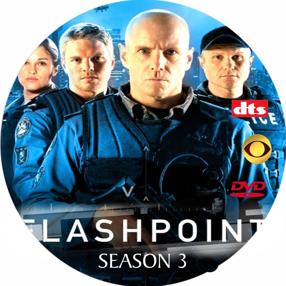 Minhas Capas: Capa DVD - Flashpoint Season 3