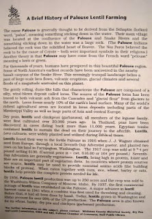 PULLMAN :: Cup of the Palouse: A Brief History of Palouse Lentil Farming