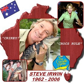 Life with Jin...: Stephen Robert Irwin . Steve Irwin