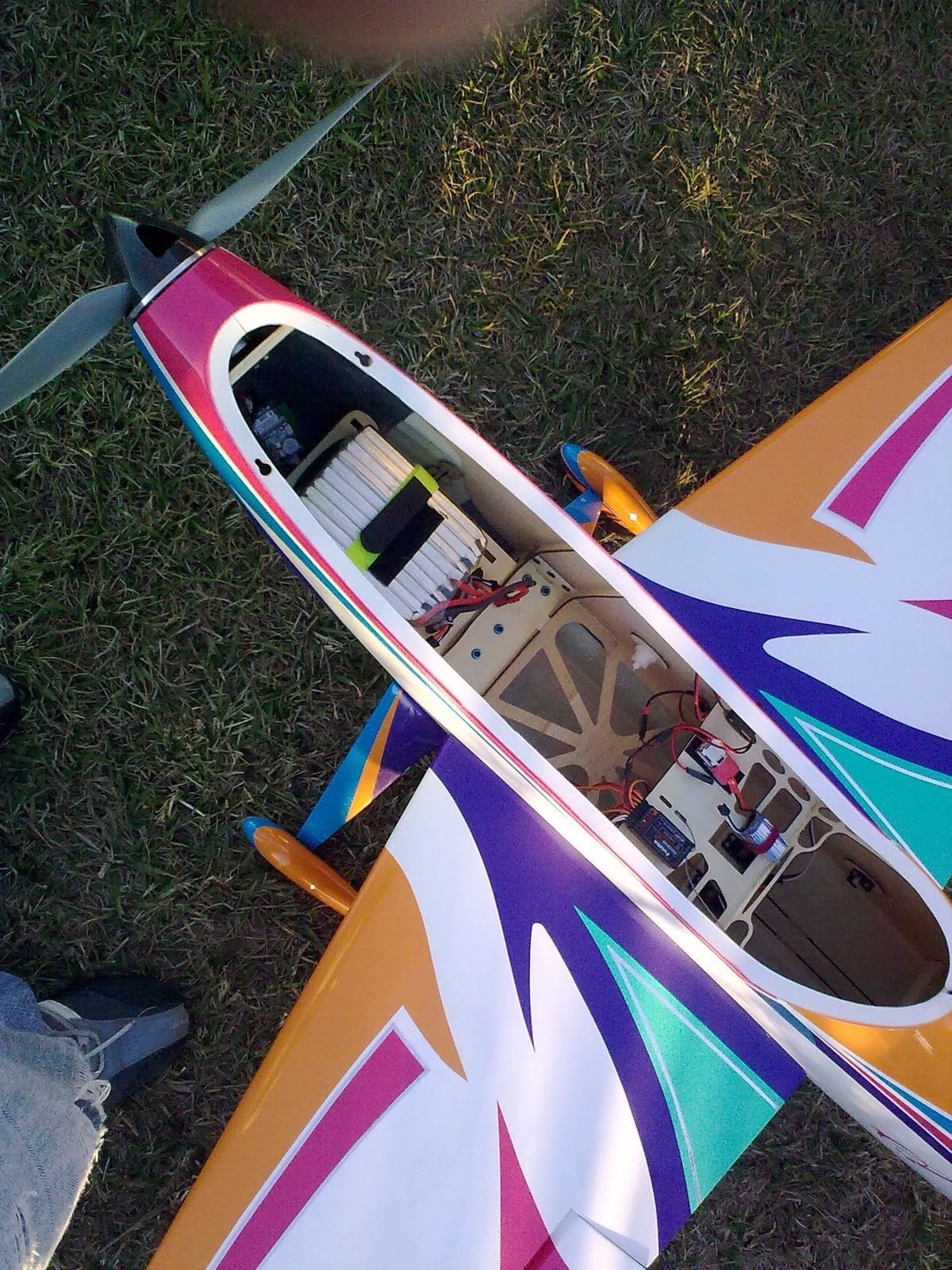 AEROMODELISMO MARCOS JUAREZ: Chip Hyde, una visita de super lujo