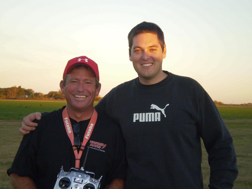 AEROMODELISMO MARCOS JUAREZ: Chip Hyde, una visita de super lujo