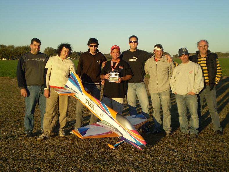 AEROMODELISMO MARCOS JUAREZ: Chip Hyde, una visita de super lujo