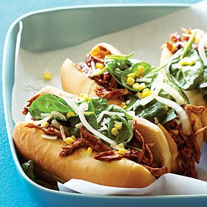 Heart N Soul Cooking: BBQ CHICKEN SUB