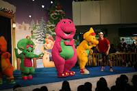 暻瑄 ~ Our little princess: Barney show @ Novena Square
