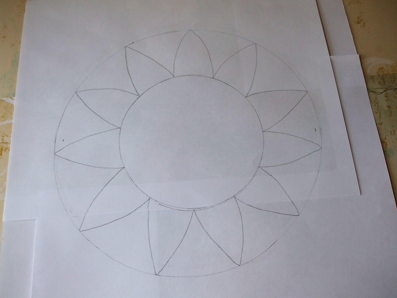 My Creative Stirrings: Paper Flower Candle Holder