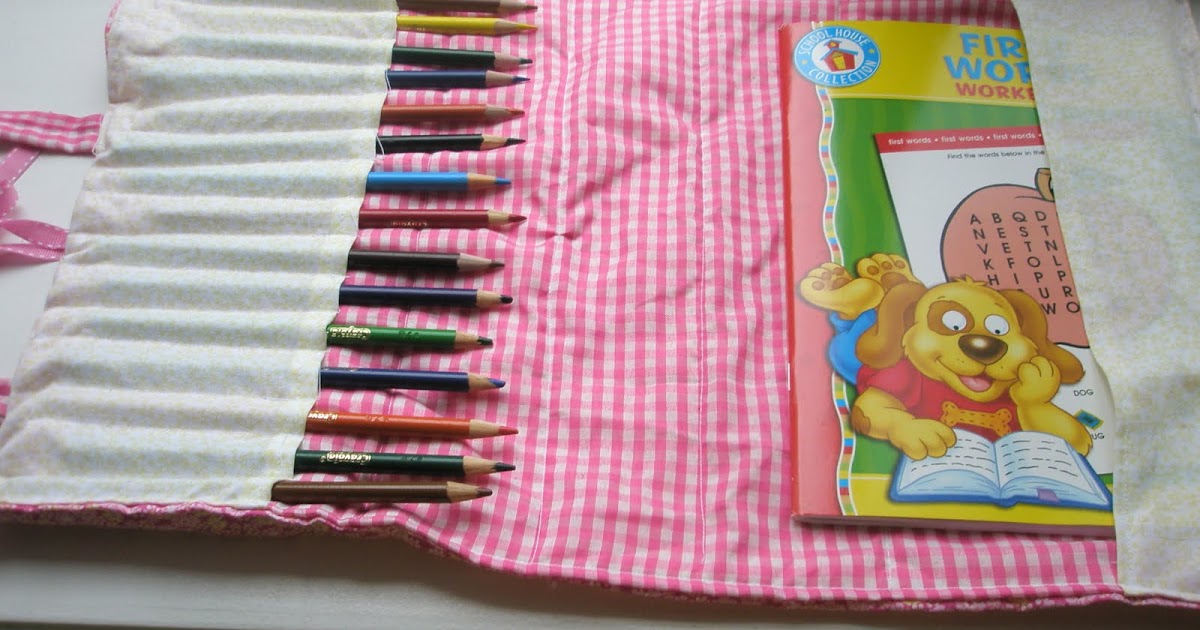 Pencil and Notebook Case Sewing Pattern by A Vision to Remember | A ...