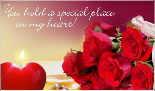 My Love Paradise !!: You Hold a special place in my heart..!