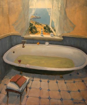Richard Hansen - Painting Notes: Lake Clearwater and Bathroom Paintings