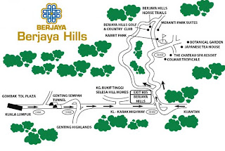 Tourist Attractions in Malaysia: Bukit Tinggi Berjaya Hill Resort - Pahang