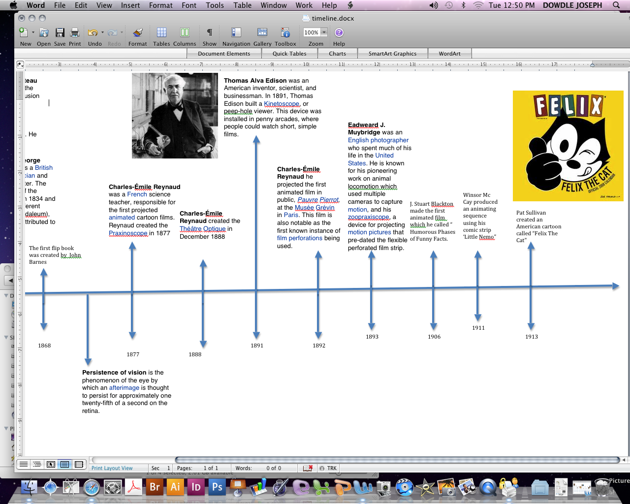 Animation Essay: Brief History Of Animation