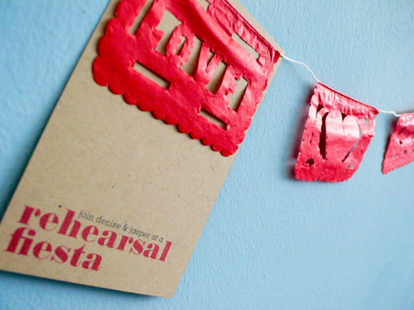 De Lovely Affair Papel Picado Wedding Invitation DIY Style De Lovely Affair Papel Picado Wedding Invitation DIY Style