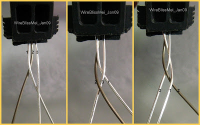 WireBliss's Wire Jewelry: Free Tutorial: Basic 3-Wire Braiding