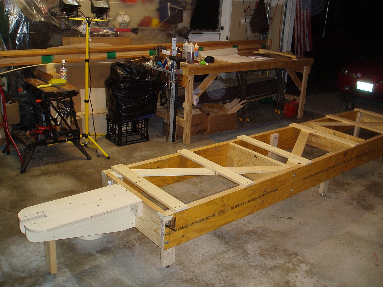 Penobscot 14: 2. Strongback and Framing