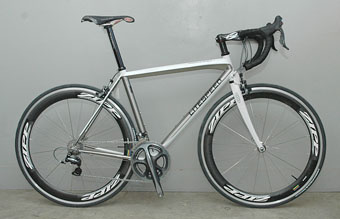 +NewForce-hill climb-: LITESPEED ARCHON T1にDi2