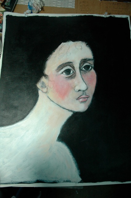 Portrait Mixed Media Art Tutorial