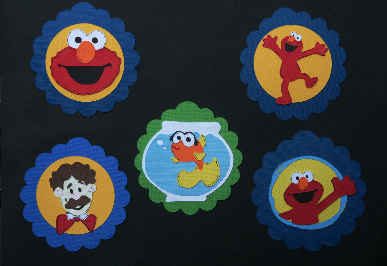 4Hearts Paper Craft Co.: Sesame Street and Elmo
