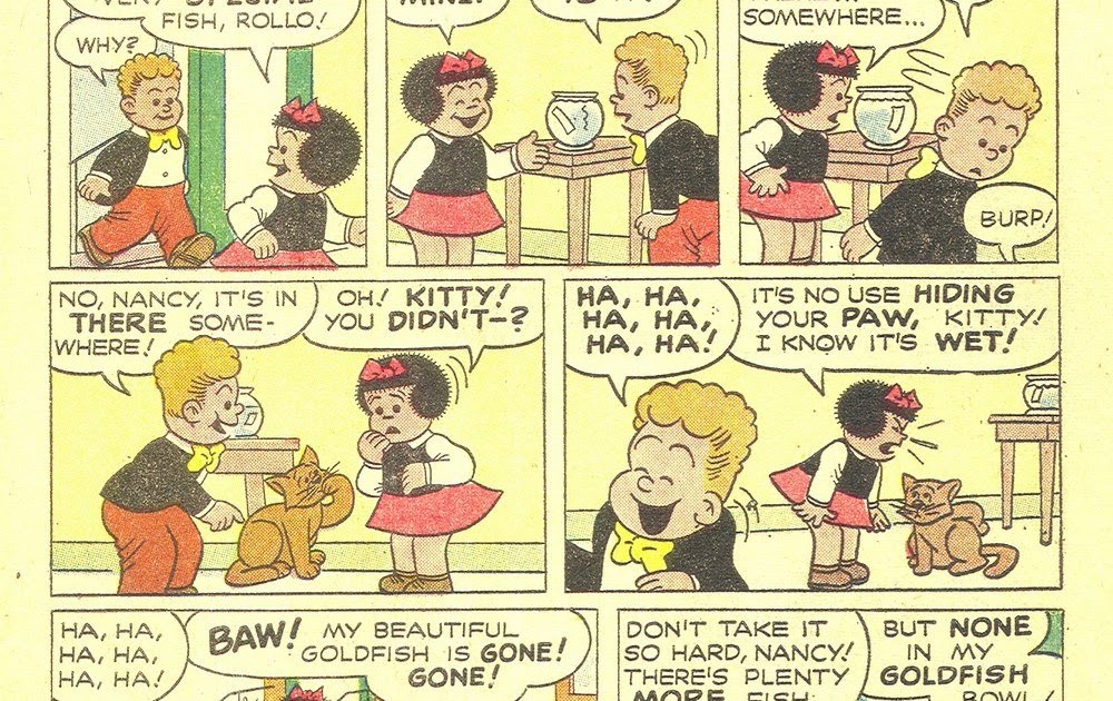 STANLEY STORIES: from Nancy #165, 1959: the evil of Rollo Haveall (in ...