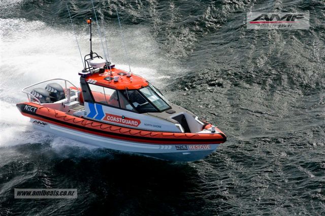 AMF Boats - Alloy Boat Builders: AMF 950 QRV Rescue Craft