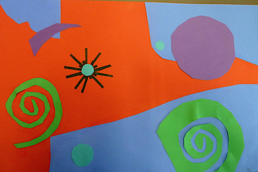 The Accidental Art Teacher: Week 7: Henri Matisse collage