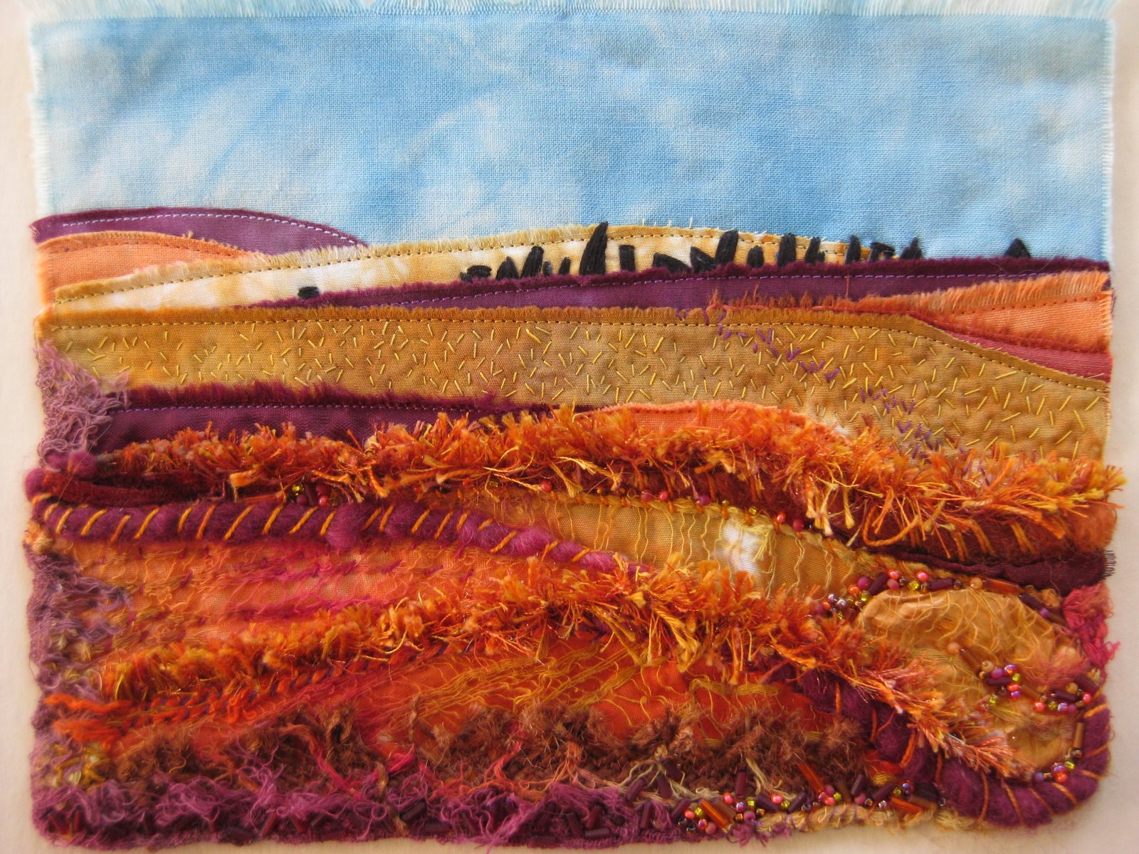 Tanglewood Threads: A Textured Landscape