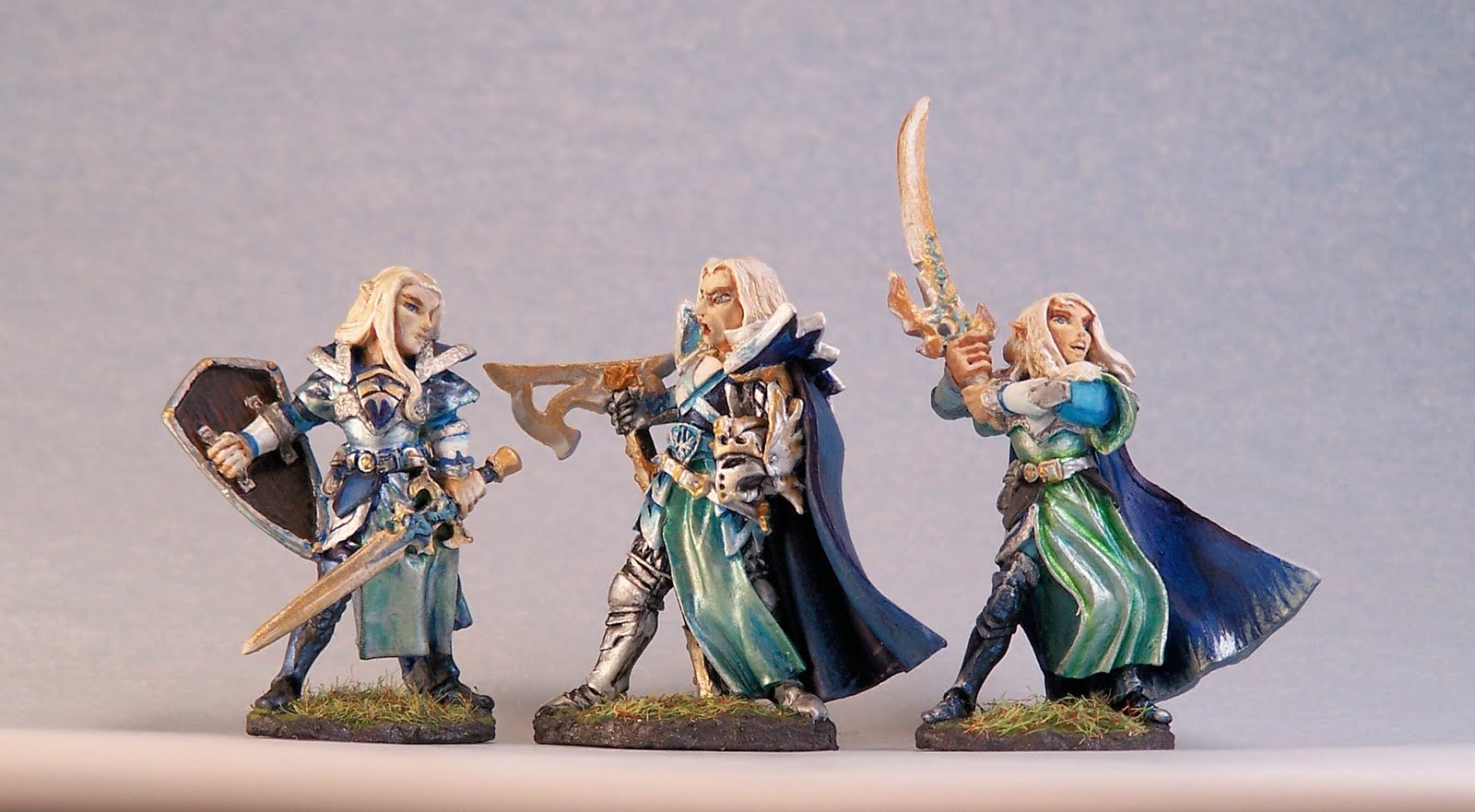 Anne Cooper Miniatures: Telemnar Elf Warrior, King of the High Elves ...