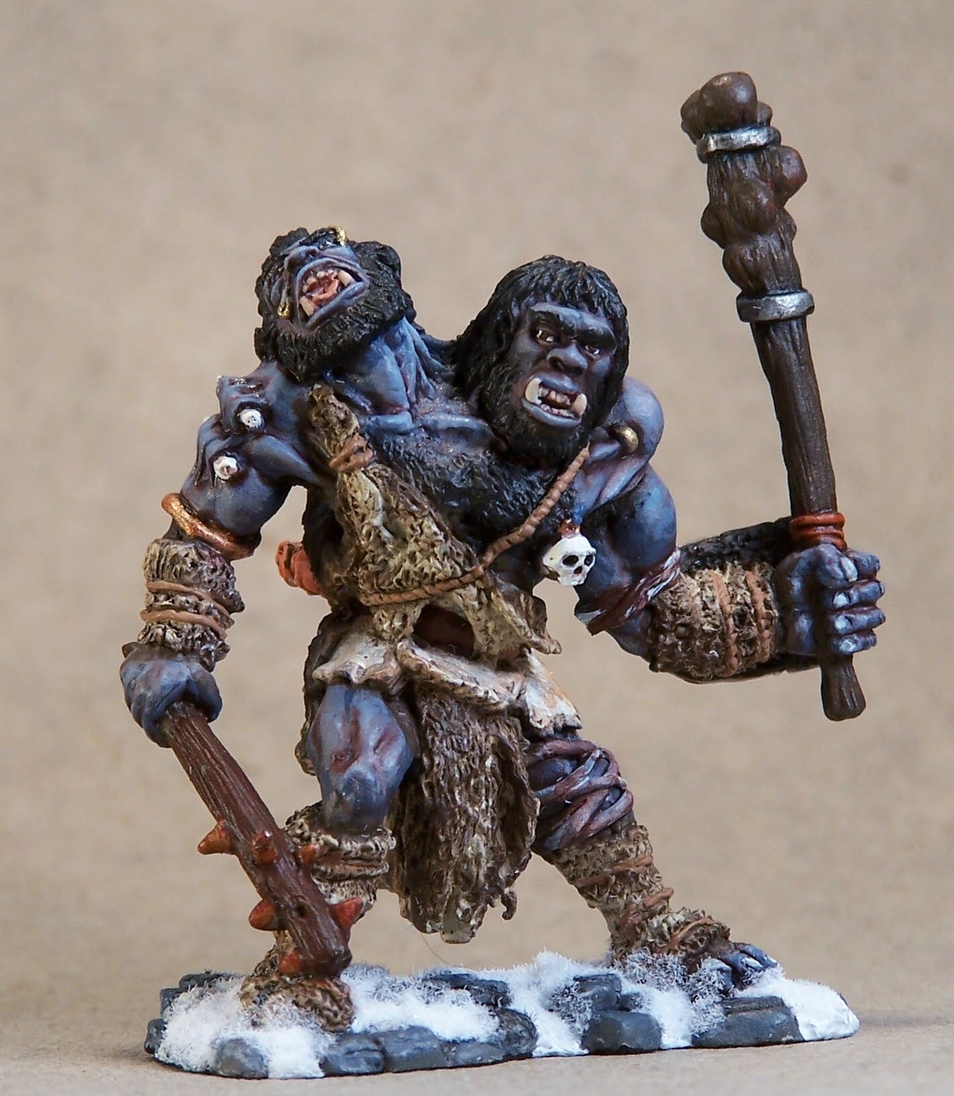 Anne Cooper Miniatures: Ettin, Reaper Miniatures, Sculpted by Jason ...