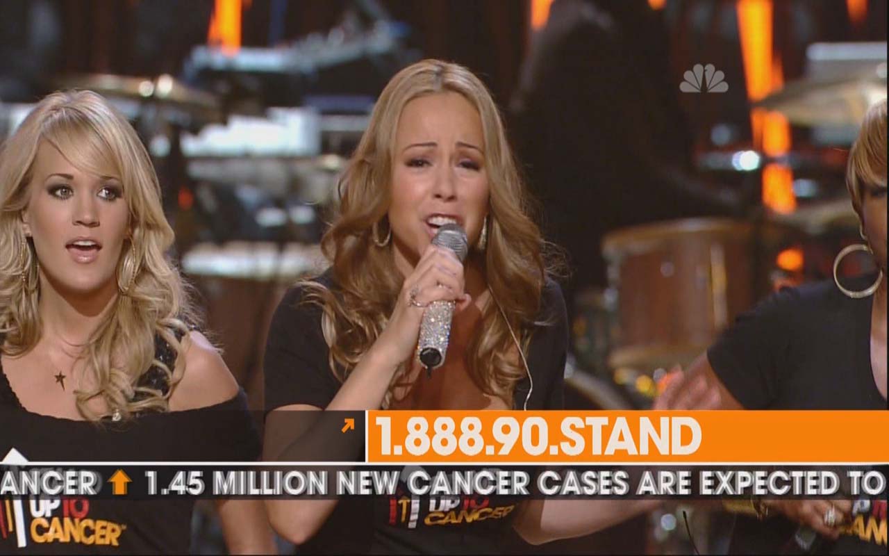 HIGH DEFINITION: Allstar - Just Stand Up to Cancer Live