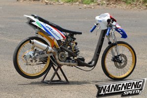 Modifikasi Motor Matic | Matic Drag Bike: Drag Style Modification 2008 ...