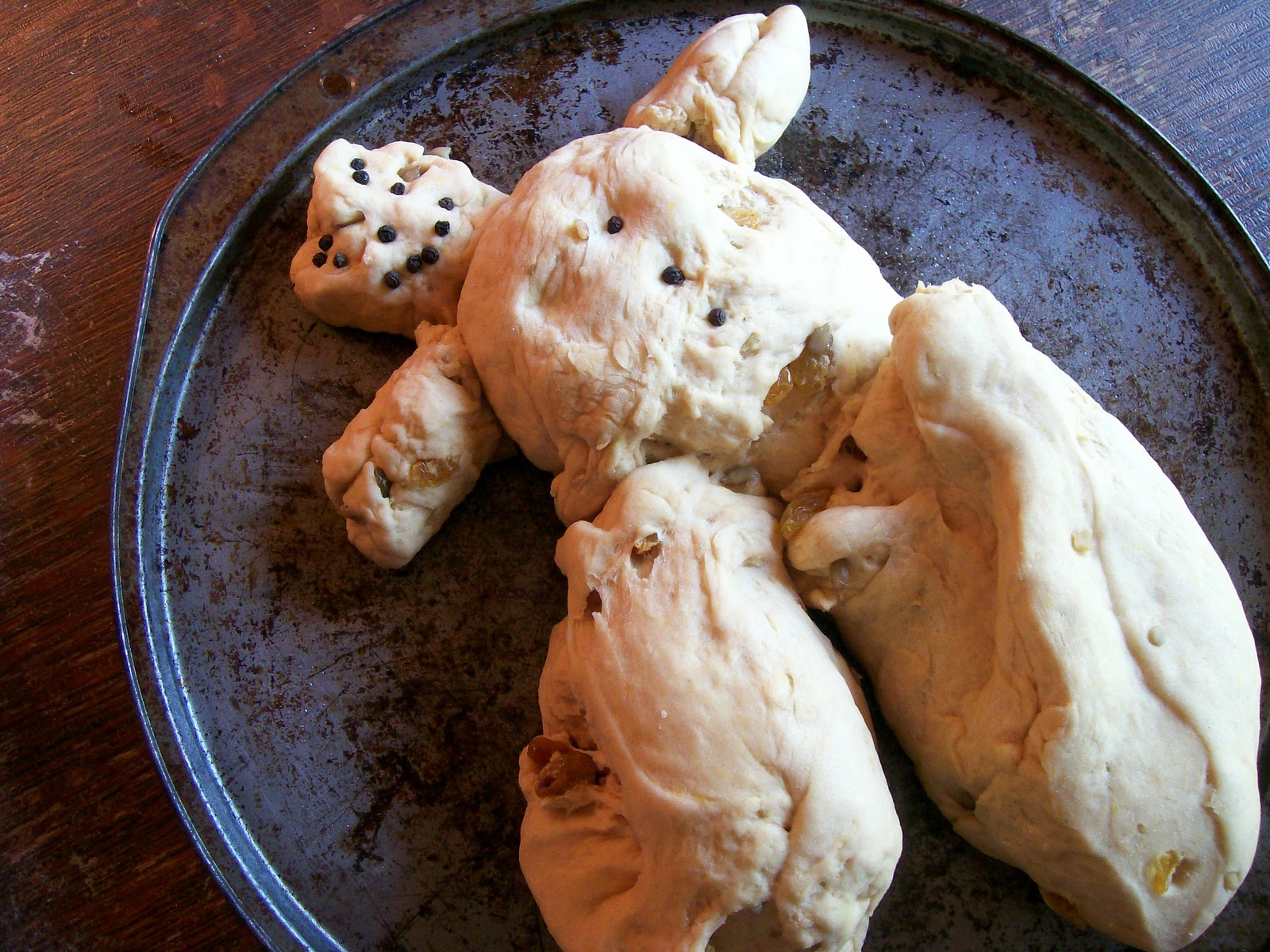 cypress space: Michaelmas baking....Dragon Bread!