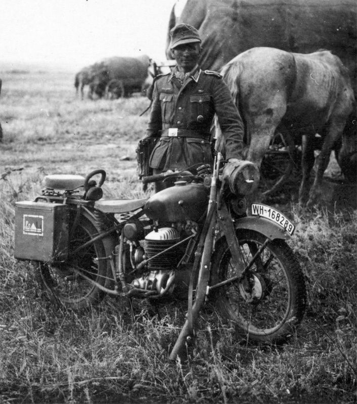 Belinfante-Indian-motorcycles: Unknown ww2 bikes and NSU