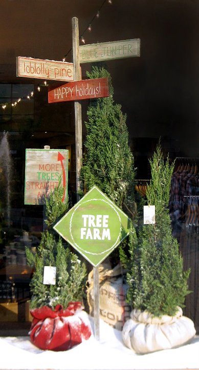 The New Victorian Ruralist: Anthropologie's Christmas Displays...